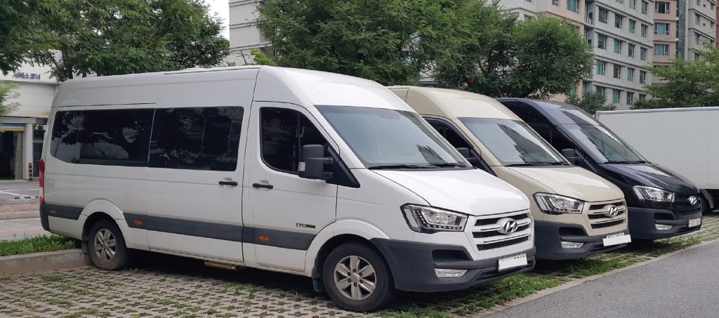 Korea private car service | Minibus rental Seoul | Van rental Korea Seoul